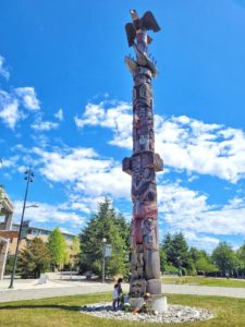 Reconciliation Pole at UBC - Vancouver Playgrounds